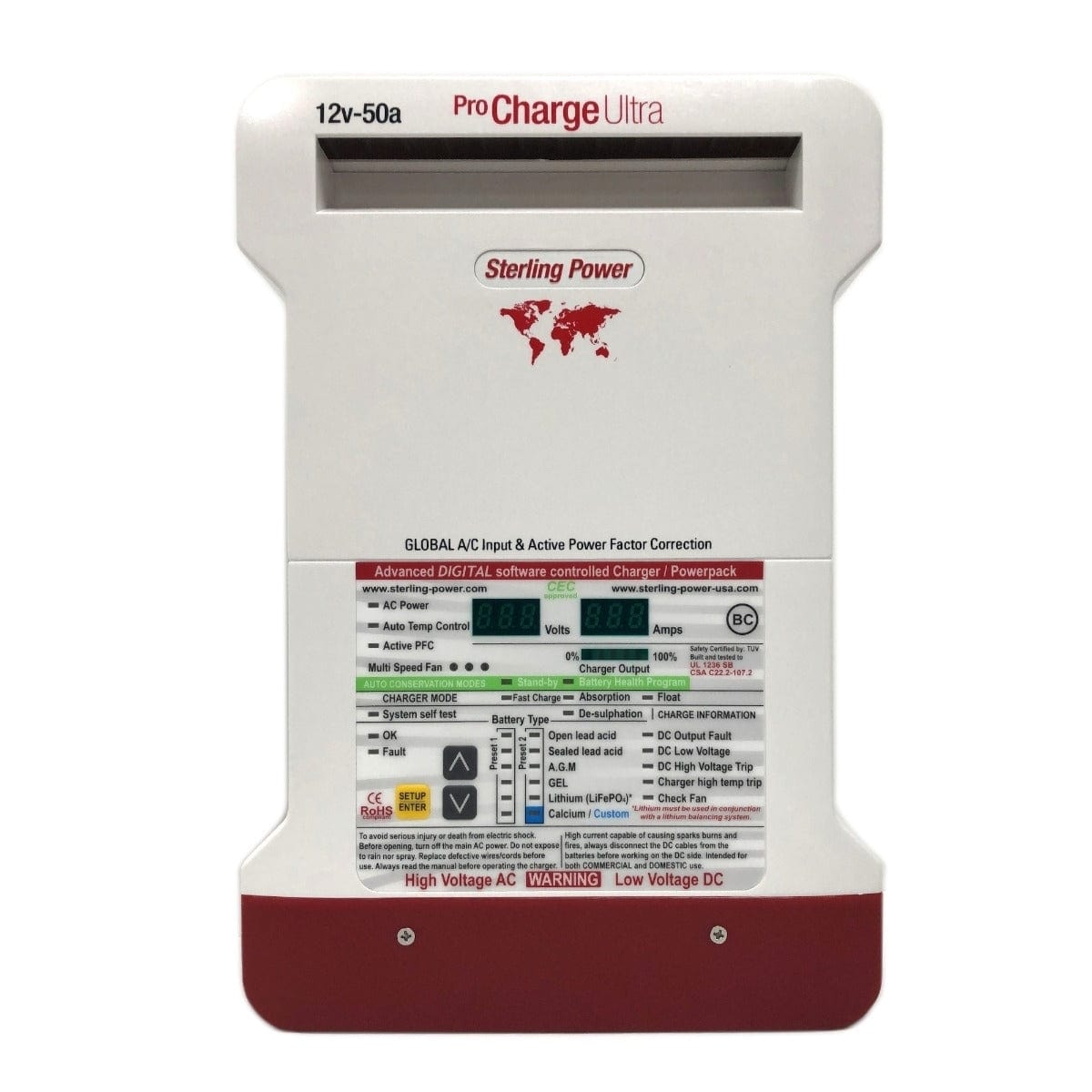 Sterling Power PCU1250PLUS Battery Chargers | FirstChoiceMarine.com ...