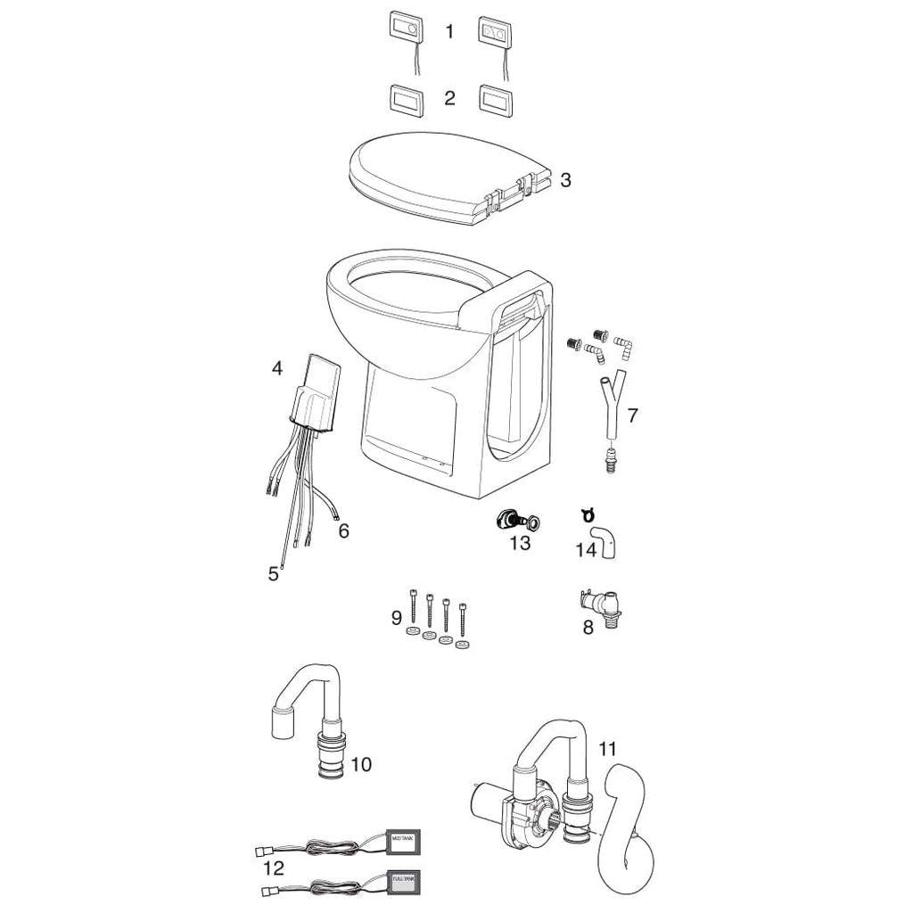 Thetford 36398 Toilet Accessories | FirstChoiceMarine.com – First ...