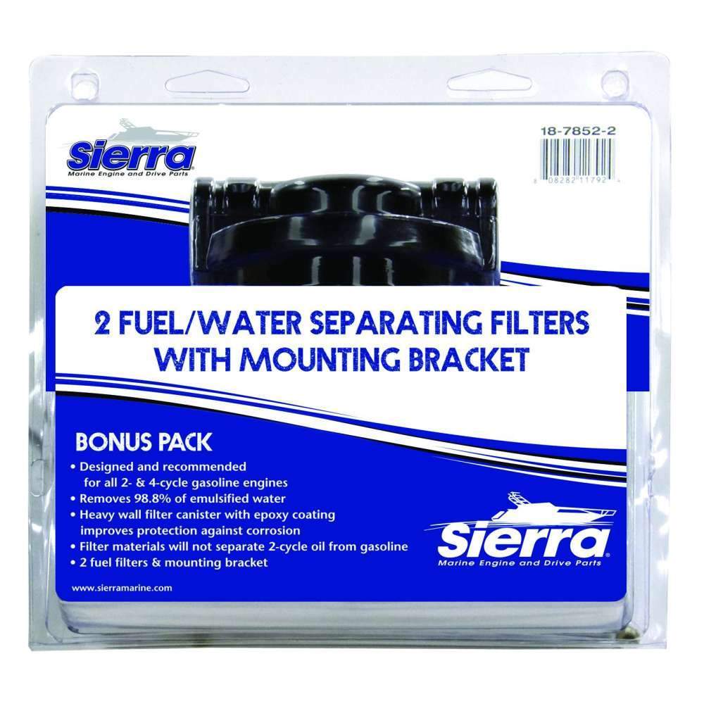 Sierra Fuel Water Separator Filter with Bonus Pack #18-7852-2 – First ...