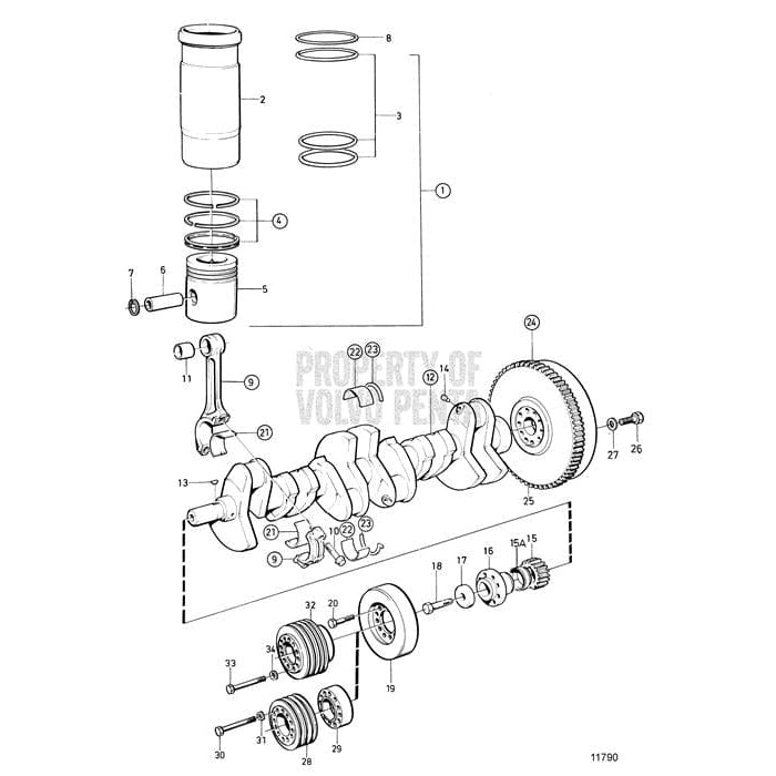 Volvo Penta 417466 Clips & Retainers | FirstChoiceMarine.com – First ...