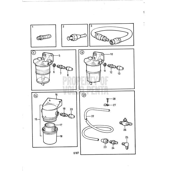 Volvo Penta 855207 Hose Ends & Fittings | FirstChoiceMarine.com – First ...