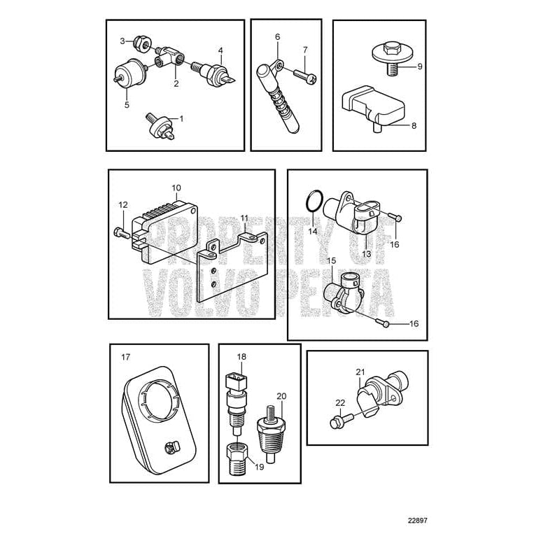 Volvo Penta 3860926 Modules | FirstChoiceMarine.com – First Choice Marine