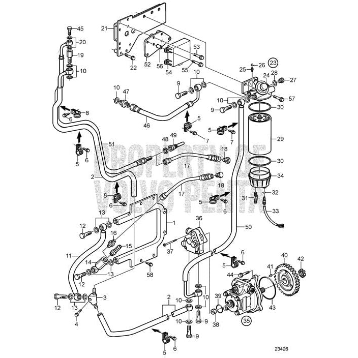 Volvo Penta 21283474 Water Separator | FirstChoiceMarine.com – First ...