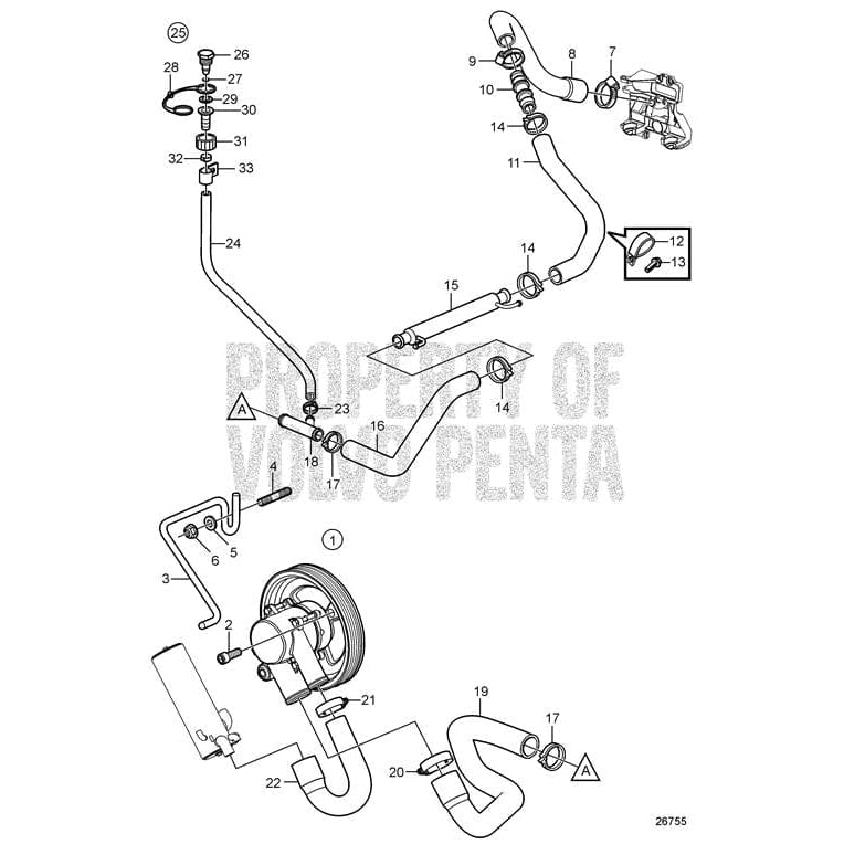 Volvo Penta 21399019 Oil Coolers | FirstChoiceMarine.com – First Choice ...