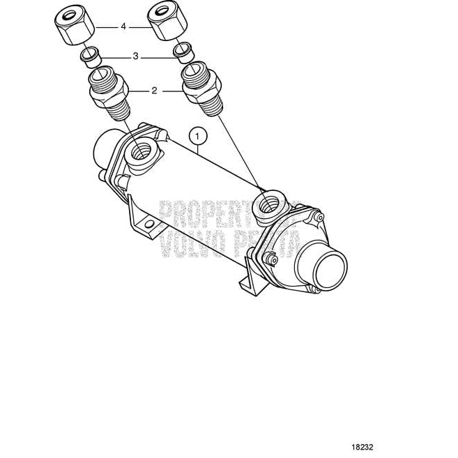 Volvo Penta 3827201 Oil Coolers | FirstChoiceMarine.com – First Choice ...
