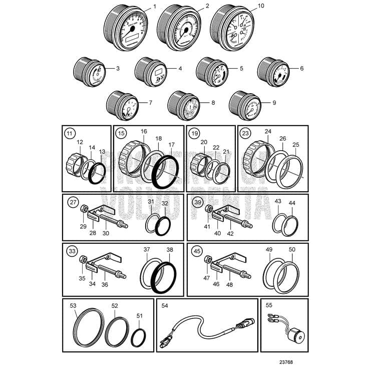 Volvo Penta 21511180 Gauges | FirstChoiceMarine.com – First Choice Marine